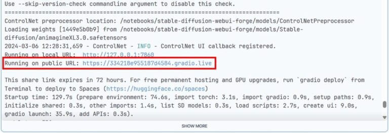 【SDXL】PaperspaceにStable Diffusion WebUI Forgeを導入して使ってみた | もいねこ部屋